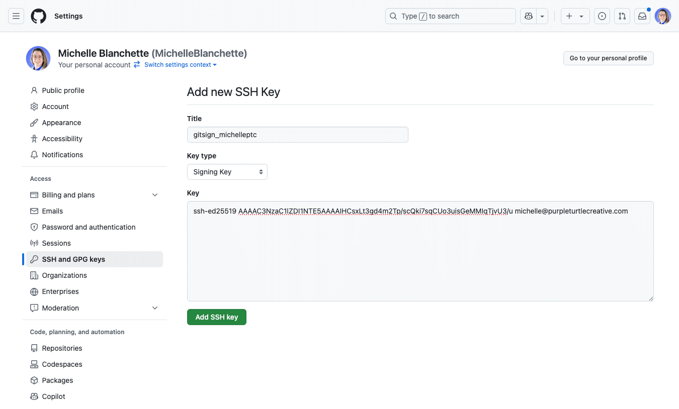 How To Configure Verified Commits On Github Using Ssh Keys 7489